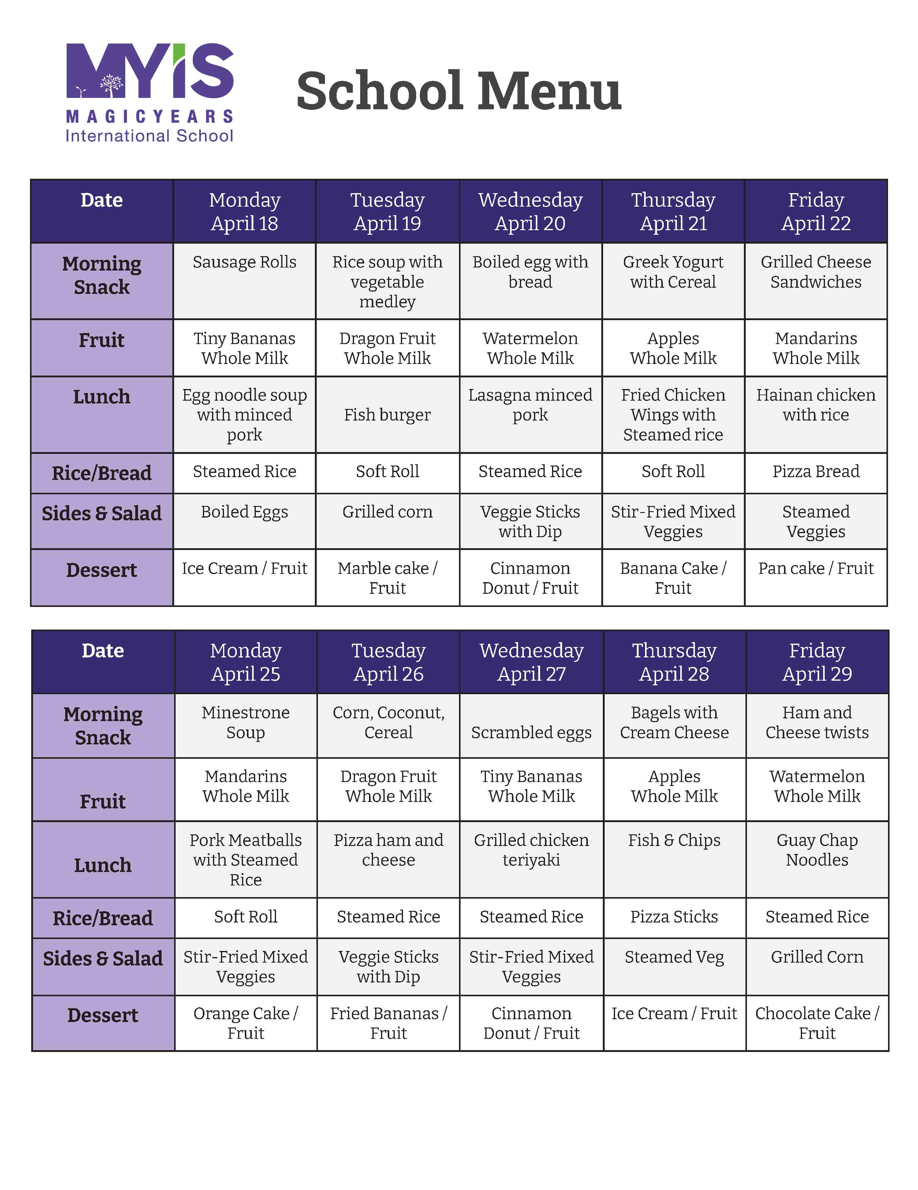 Parent Portal - MYIS International School